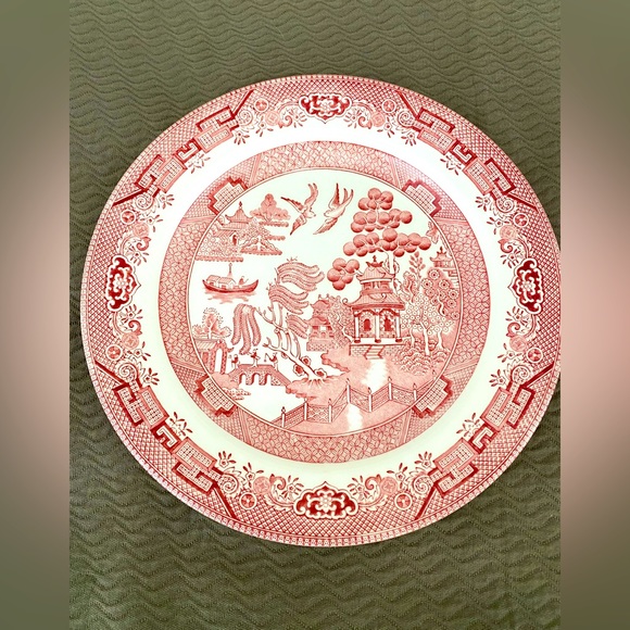 Churchill | Kitchen | Churchill England Chinese Red Willow Pattern ...